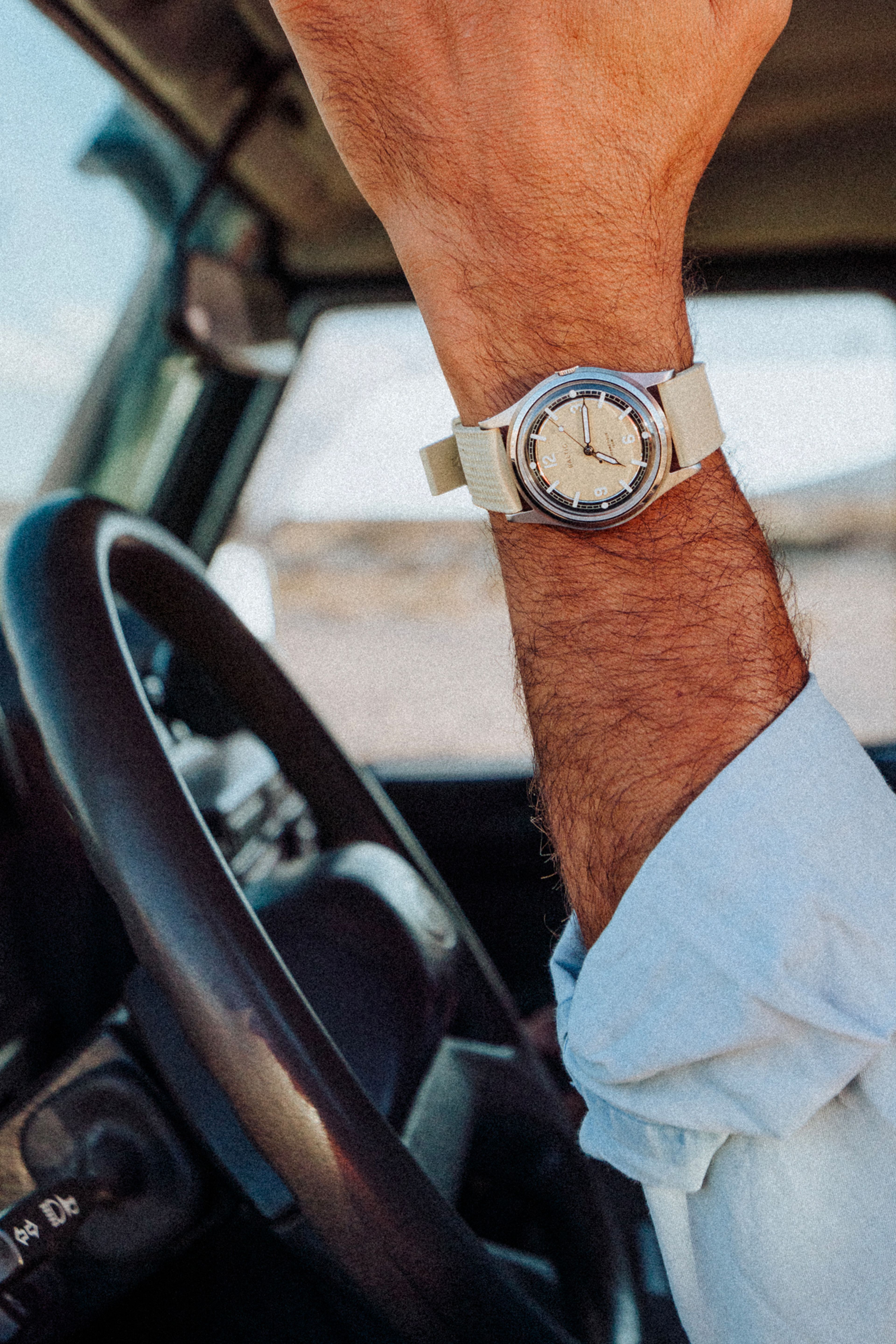 Hermétique Tourer Beige - Baltic Watches