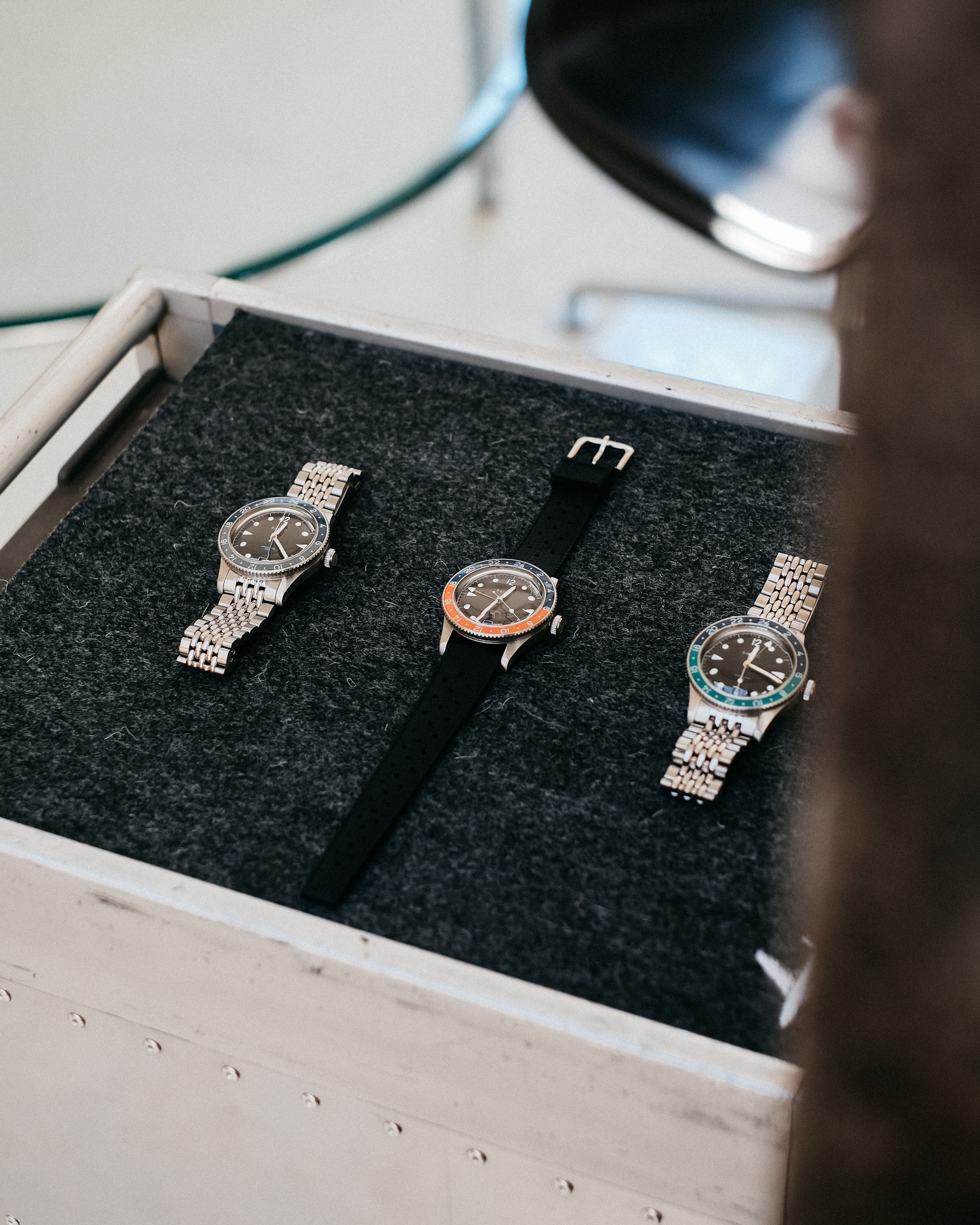 Our Showrooms: New York, Paris, London - Baltic Watches