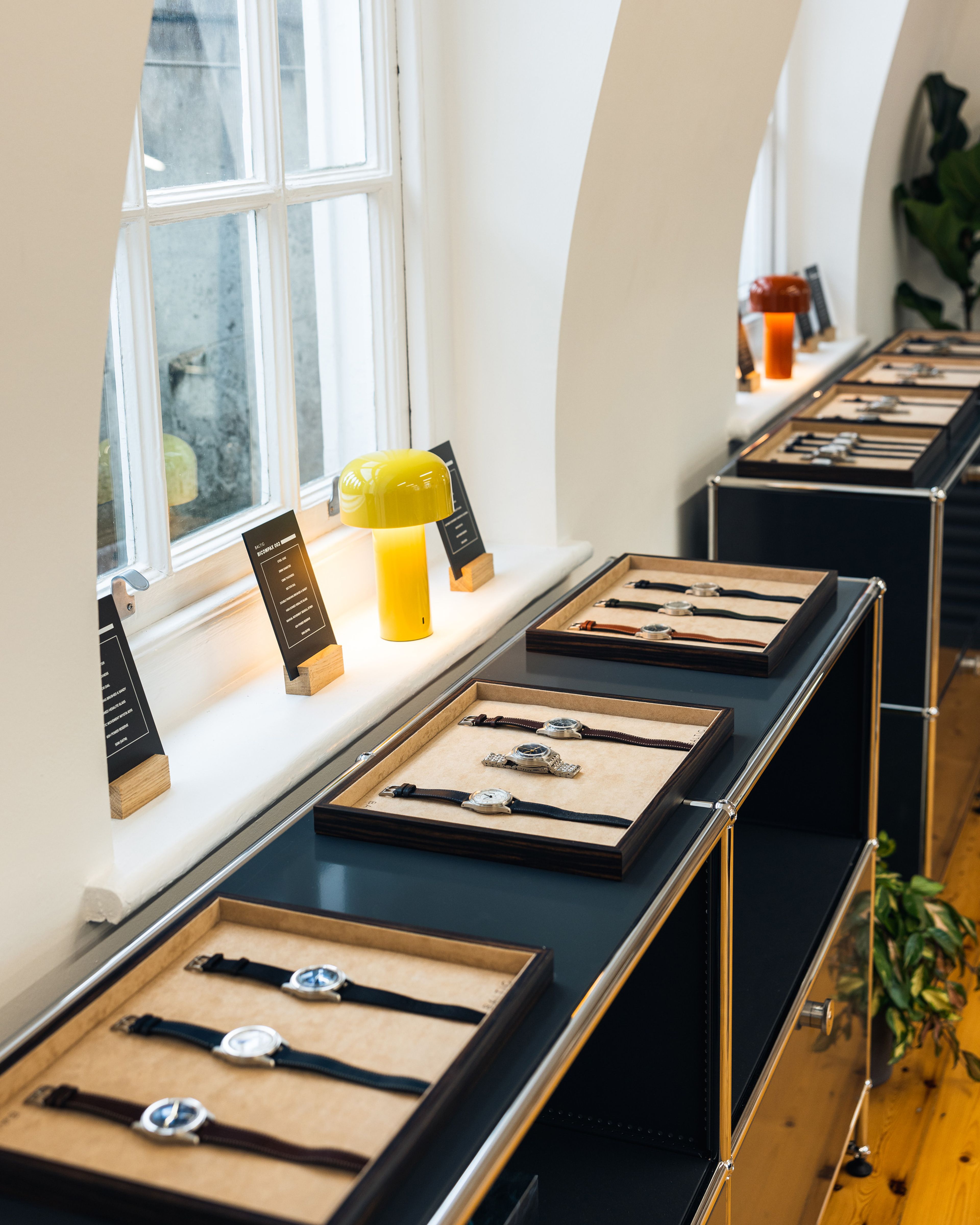 Our Showrooms: New York, Paris, London - Baltic Watches