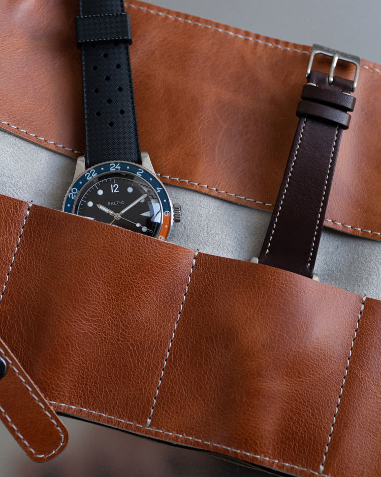 Watch Roll - 4 Watches - Lion - Baltic Watches