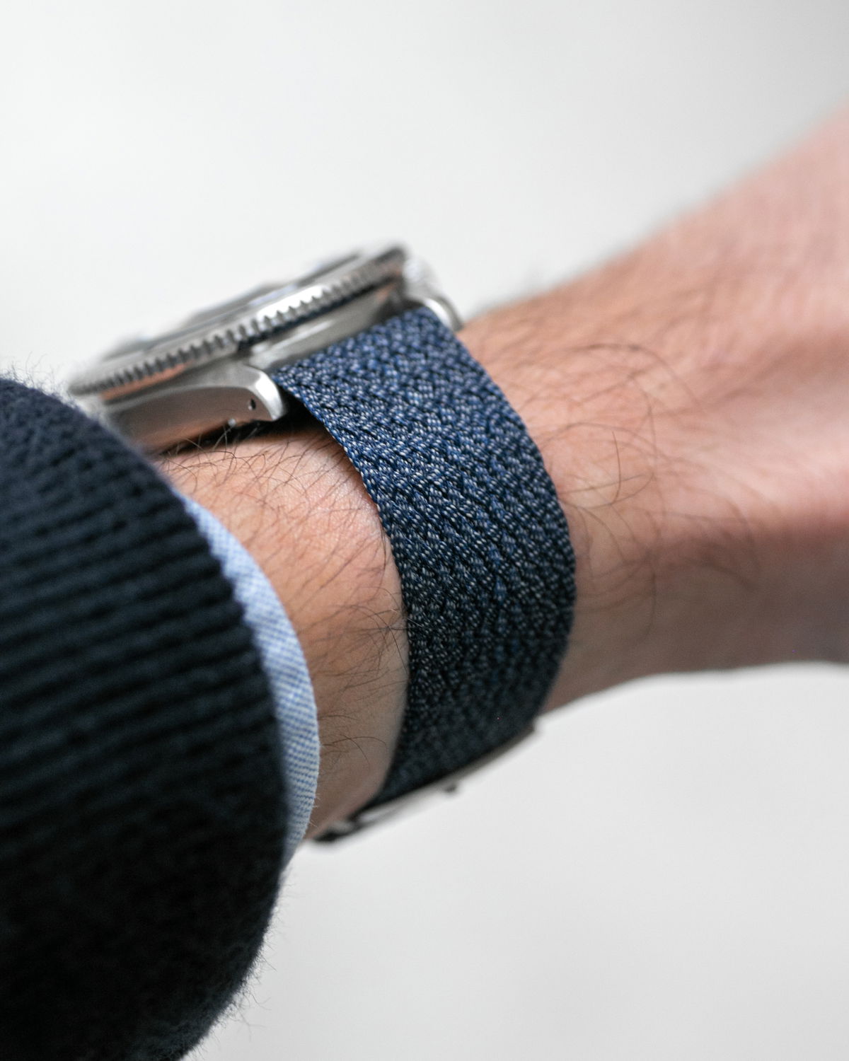 Perlon Strap Blue - Baltic Watches