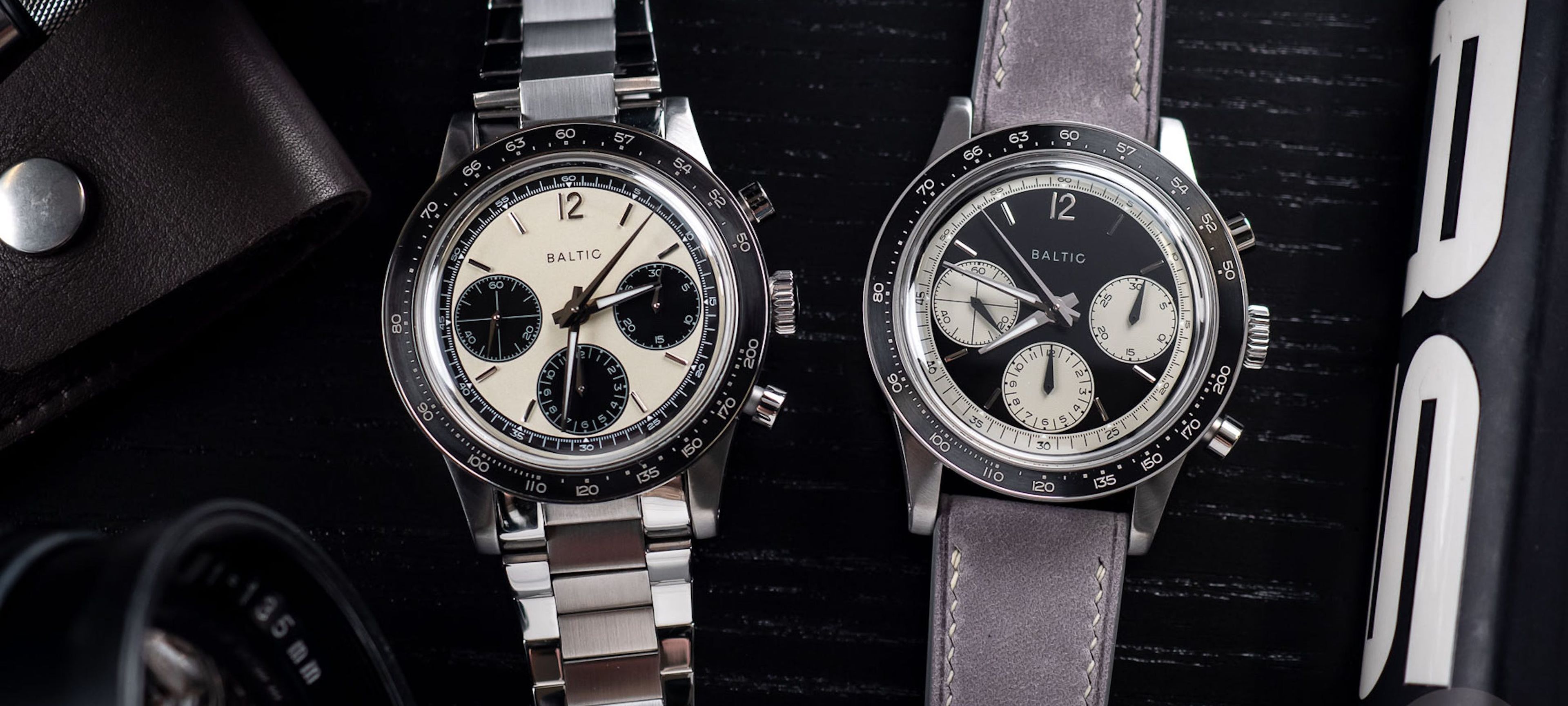 Tricompax Reverse Panda - Baltic Watches